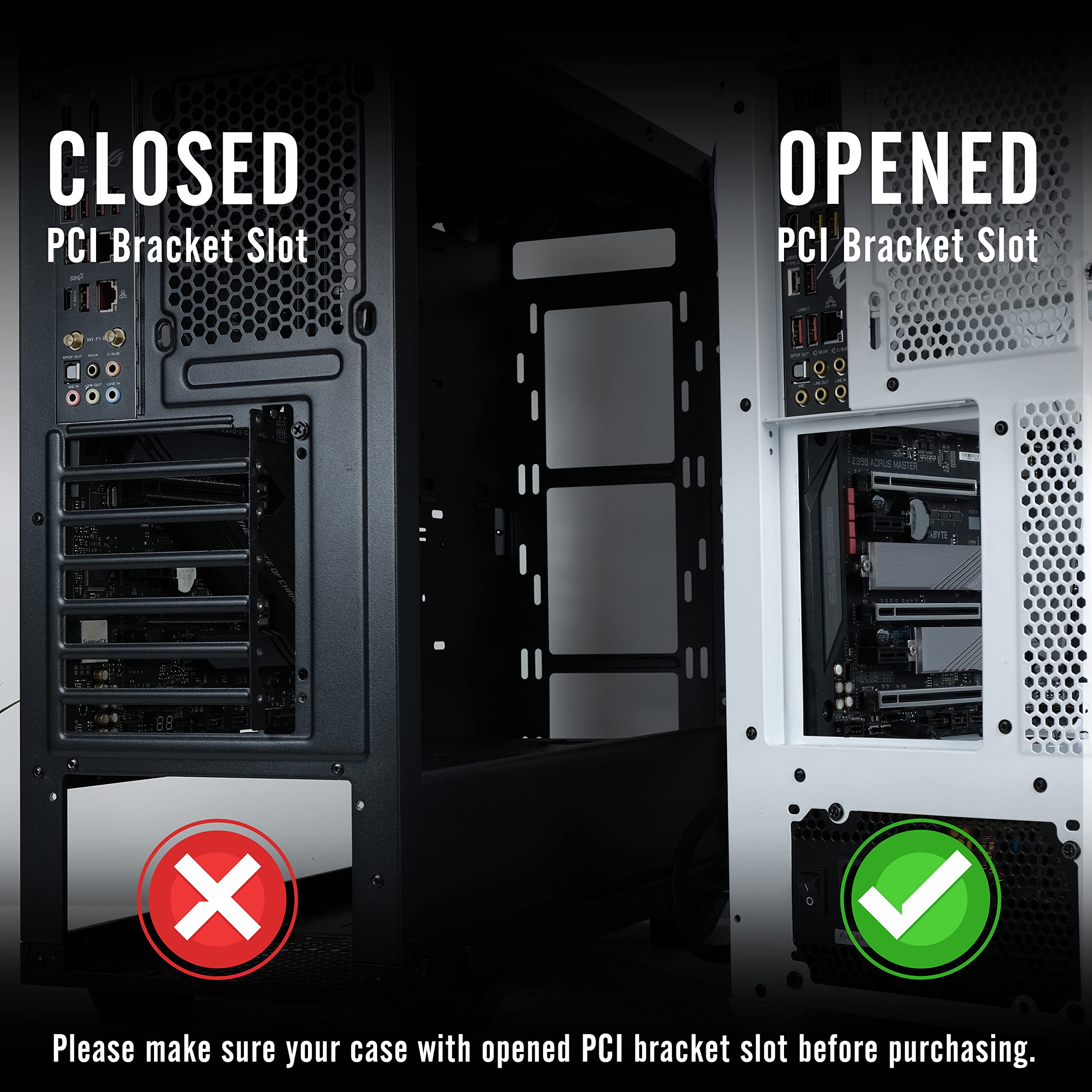 Mua EZDIY-FAB Vertical GPU Bracket PCIE Slot Plate Anti-interference ...