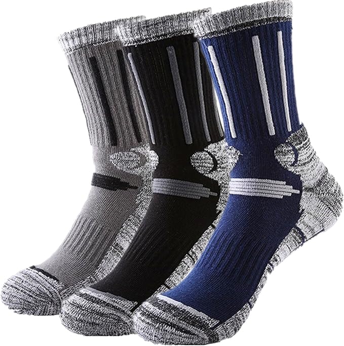 Amazon | Sokaya 登山用 靴下 メンズ スポーツ アウトドア くつした 厚手 トレッキング ソックス 男性 吸汗速乾 通気防臭 ...