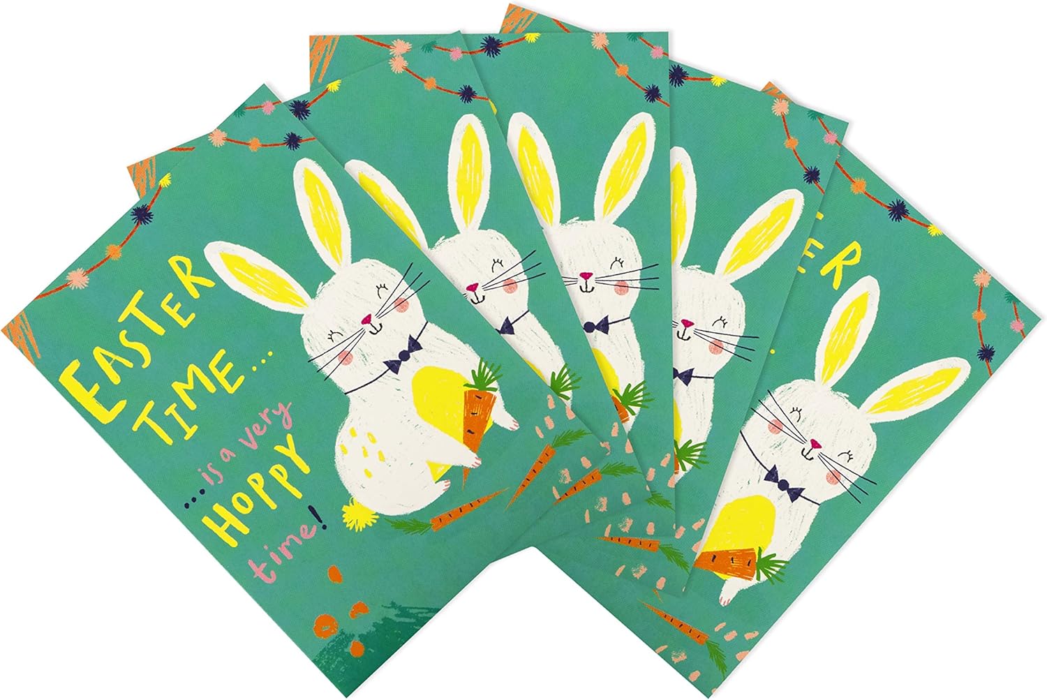 Pack of 5 Easter Cards from Hallmark – 1 Cute Design with Envelopes ...