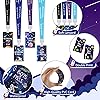 8 Set PVC Hall Pass Lanyards Outer Space Unbreakable Hall School Passes ...