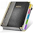 Amazon.com : Hardcover Spiral Notebook Journal, 8"x10" Large B5 ...