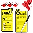 Amazon.com: Fire Extinguisher Inspection Tags - 25 Pack Yearly Monthly Tags for Maintenance ...