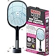 Amazon.com: Magic Mesh 2 in 1 Bug Zapper & Swatter- Rechargeable ...