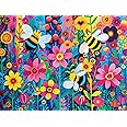 Amazon.com: Springbok's Busy Bee Garden 500 Piece Jigsaw Puzzle for ...