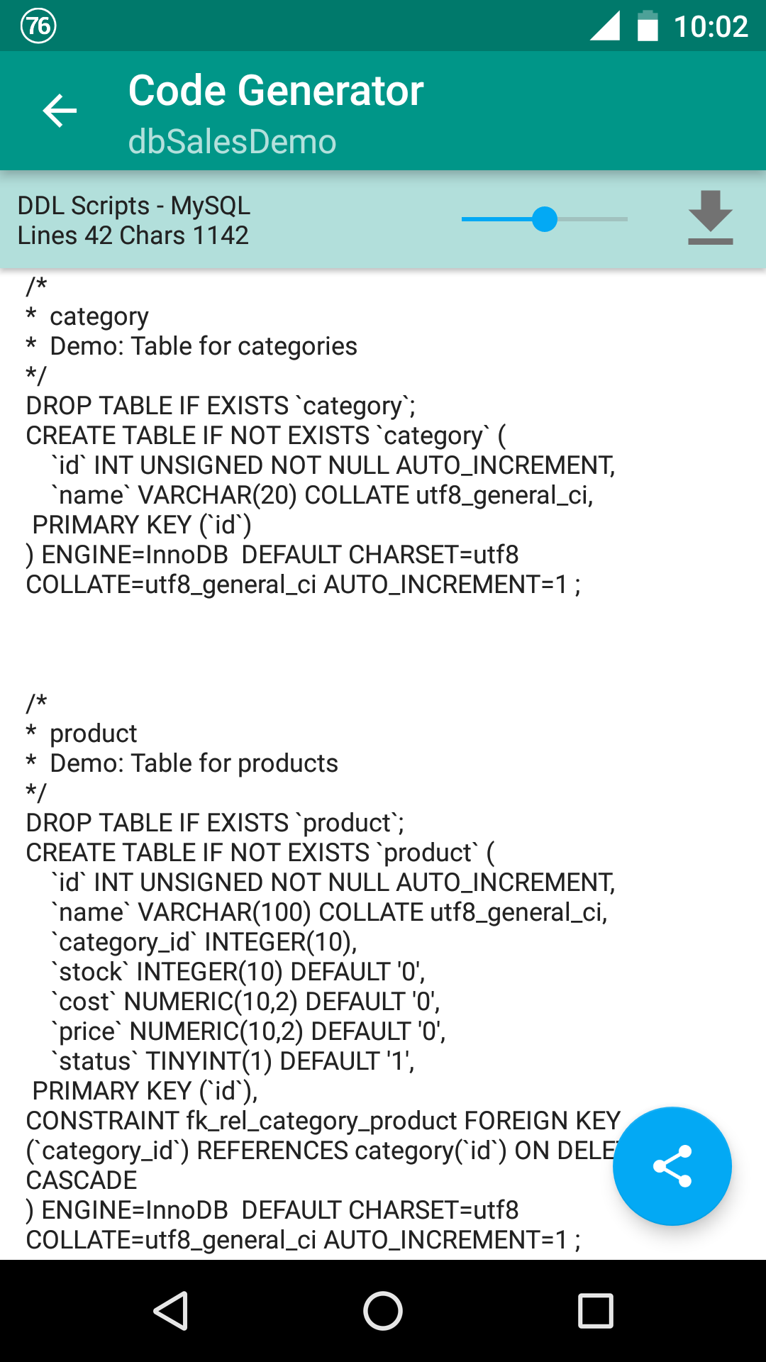 Database Script Tool (Source code generator):Amazon.co.uk:Appstore for ...