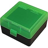 Amazon.com: MTM 100 Round Rifle Ammo Box 17, 204, 223, 5.56x45, 6x47, Clear Blue : Sports & Outdoors
