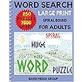 Amazon.com: Word Search Puzzles for Adults-Large Print:250 Puzzles by ...