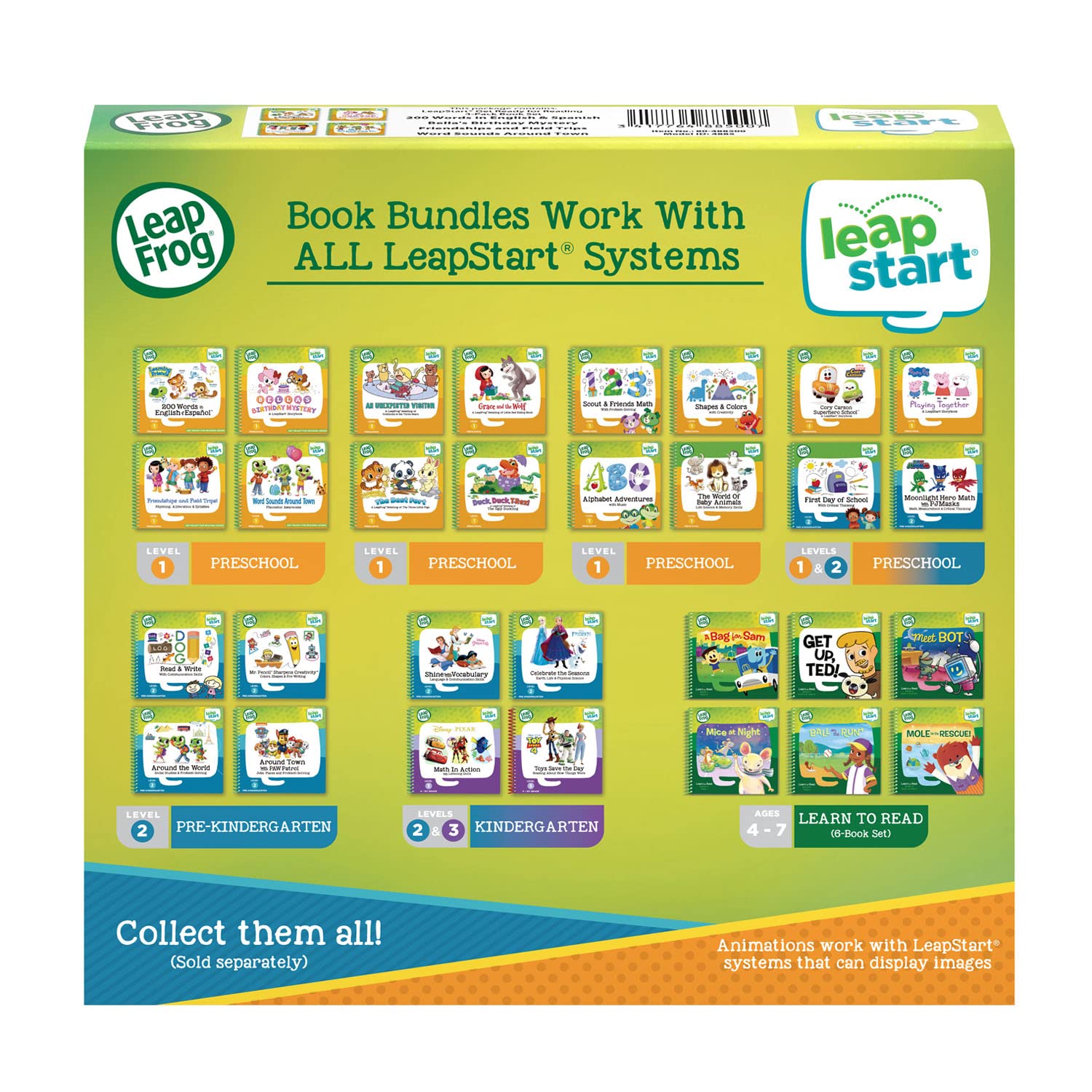 Mua LeapFrog LeapStart Get Ready for Reading 4-Pack Book Set trên ...