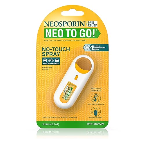 Neosporin + Pain Relief Neo to Go! First Aid Antiseptic/Pain Relieving ...