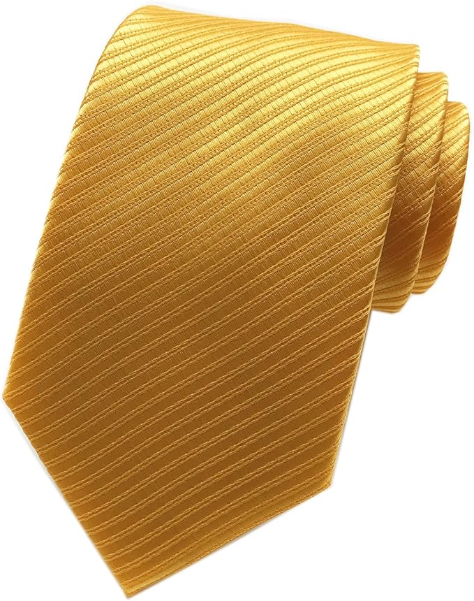 Men's Solid Color Ties Fine Stripe Smooth Graduation Formal Ribbed Suit ...