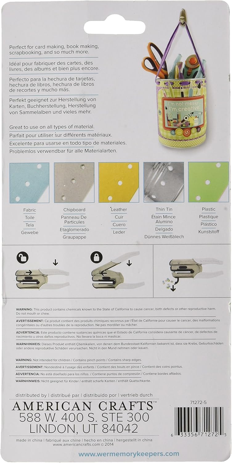 Punches Punch Through Paper Leather The Crop-A-Dile Power Punch with 2 ...