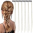 Amazon.com : Chunyin Rhinestone Hair Chains Rhinestone Hair Accessories ...