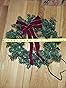 Amazon.com: Nantucket 22 inch Lighted Christmas Wreaths - 3 Wreath Set ...