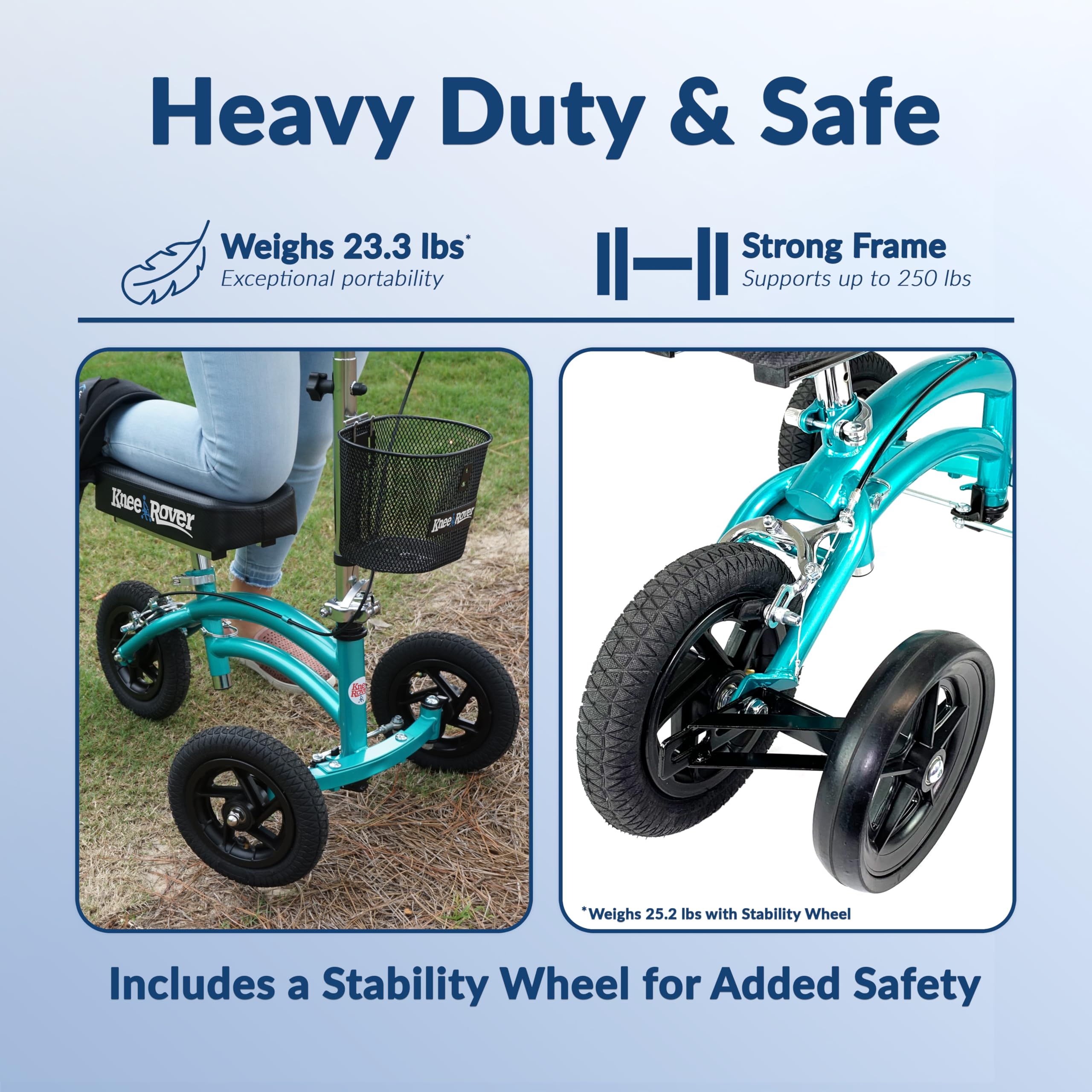 Mua KneeRover Jr All Terrain Knee Scooter for Kids and Small Adults for ...