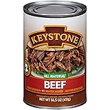 Amazon.com : Keystone Meats All Natural Canned Beef, 14.5 Ounce ...