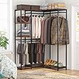 Amazon.com: Tribesigns L-Shaped Clothes Rack for Corner, Heavy Duty ...