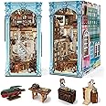 Amazon.com: MiniCity DIY Book Nook Kit, Miniature Dollhouse Booknook ...