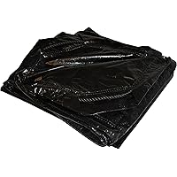 9' x 9' Dry Top Black Drawstring 8-mil Poly Tarp Item #500998 - Sandbox ...