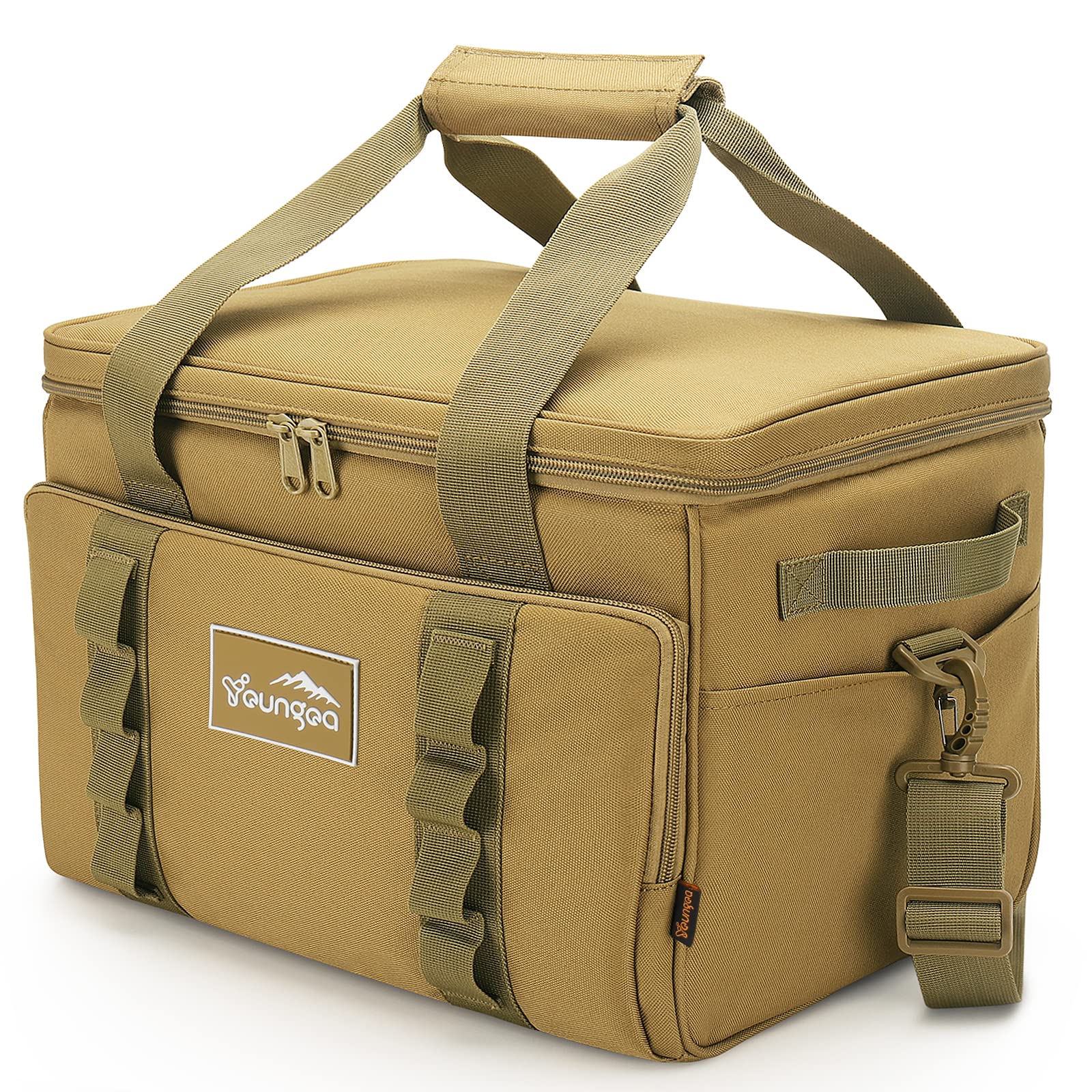 Soft Insulated Cooler Bag 48-Can Leakproof Soft Sided Cooler Large ...