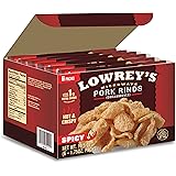 Amazon.com: Lowrey's Bacon Curls Microwave Pork Rinds (Chicharrones ...