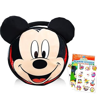 Buy Mickey Mouse Lunch Box for Kids Bundle ~ Insulated Mickey Face ...
