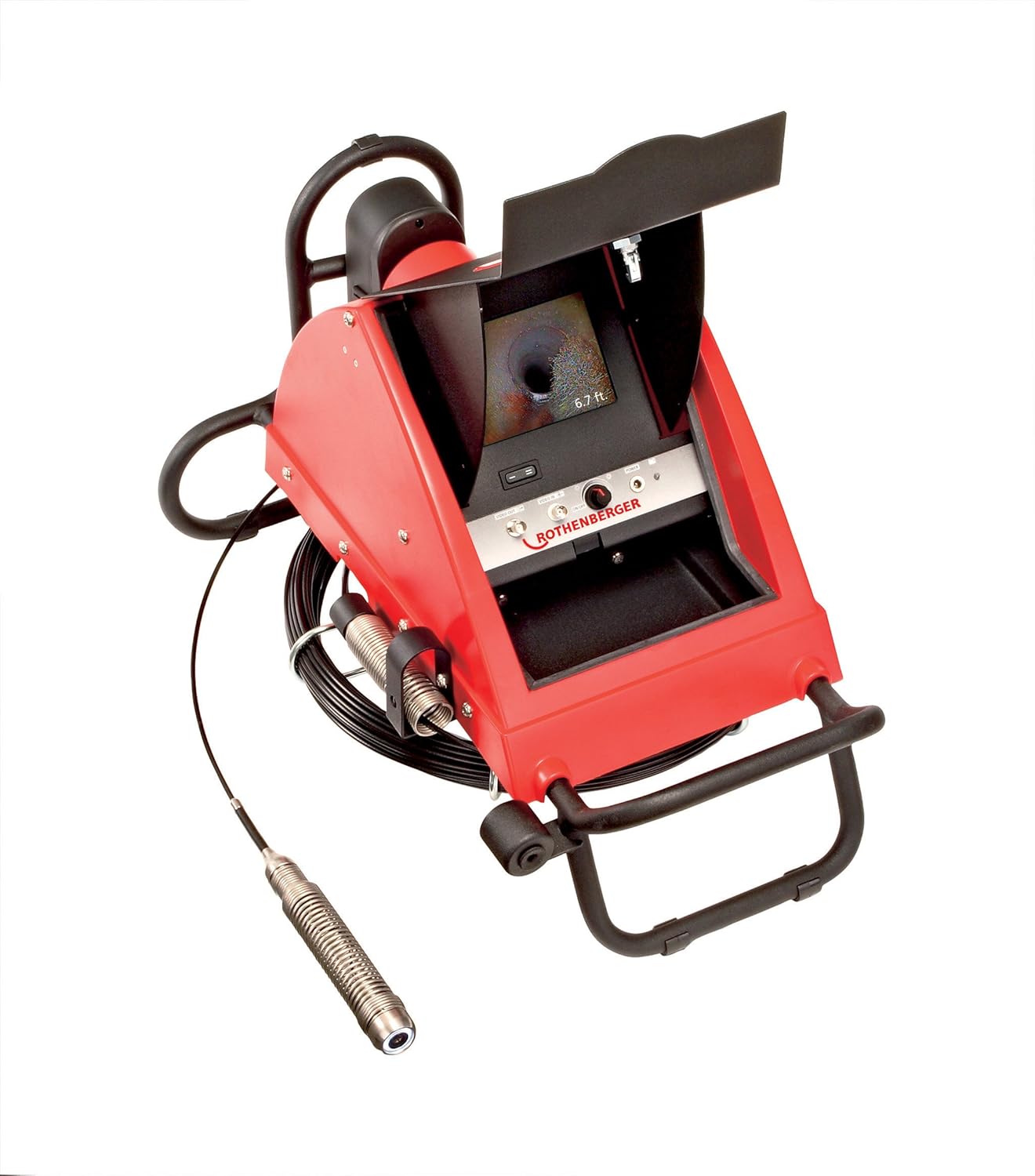 Rothenberger 69635Nt Rocam Cordless Color Camera With Distance Counter ...