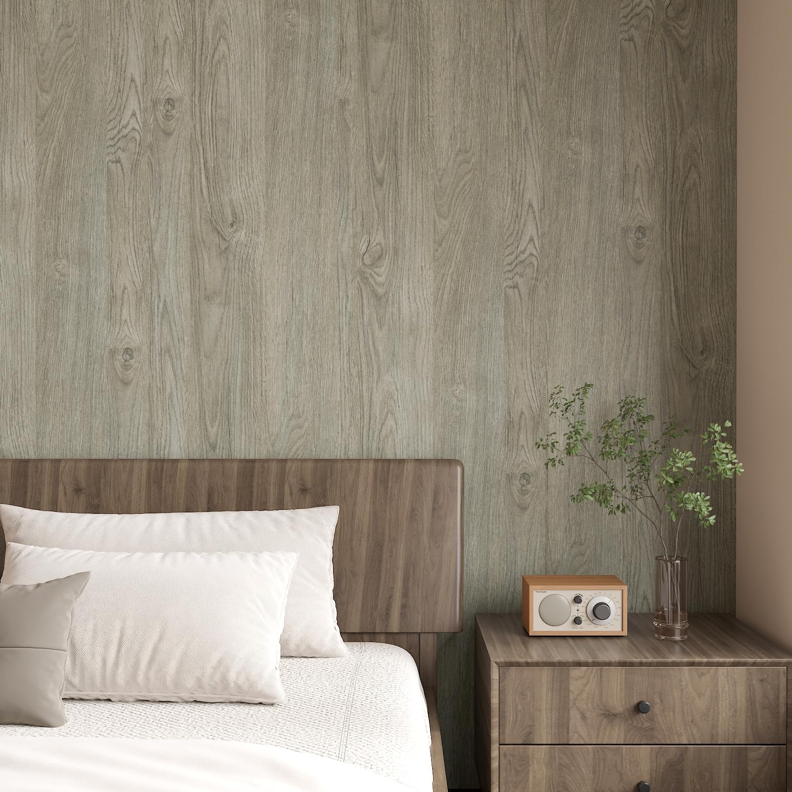 CHIHUT 12”x472” Natural Wood Contact Paper for Countertops Waterproof ...