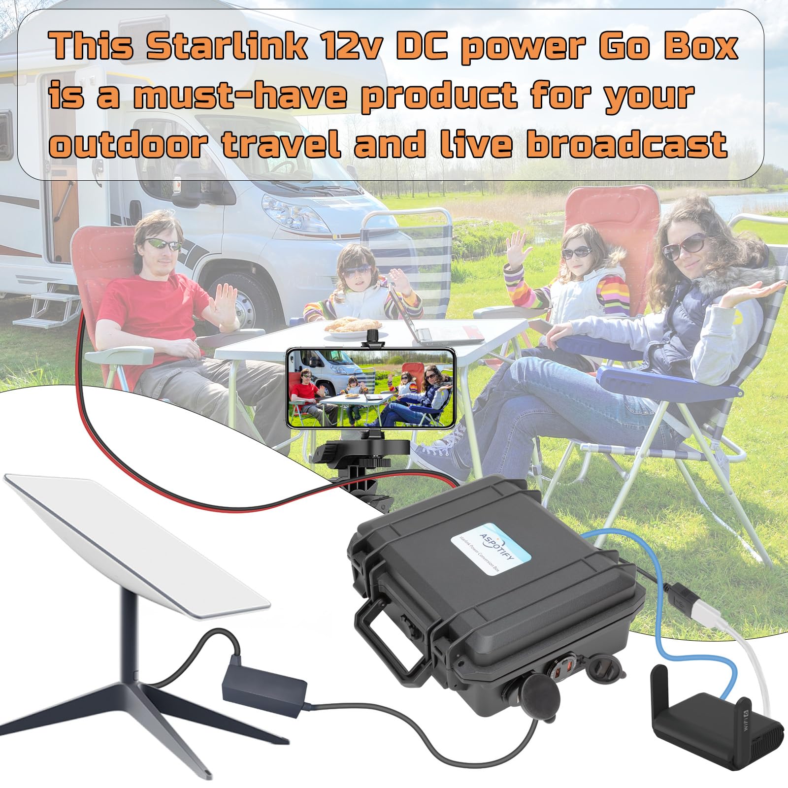 Mua Starlink DC Conversion Go Box, Starlink Power Conversion Box Kit ...