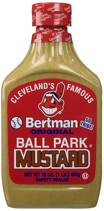 Amazon.com : Bertman Original Ball Park Mustard, 16 oz : Stadium ...