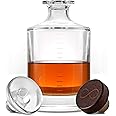Amazon.com | Whiskey Infinity Decanter - Cairn Craft Glass Whisky ...