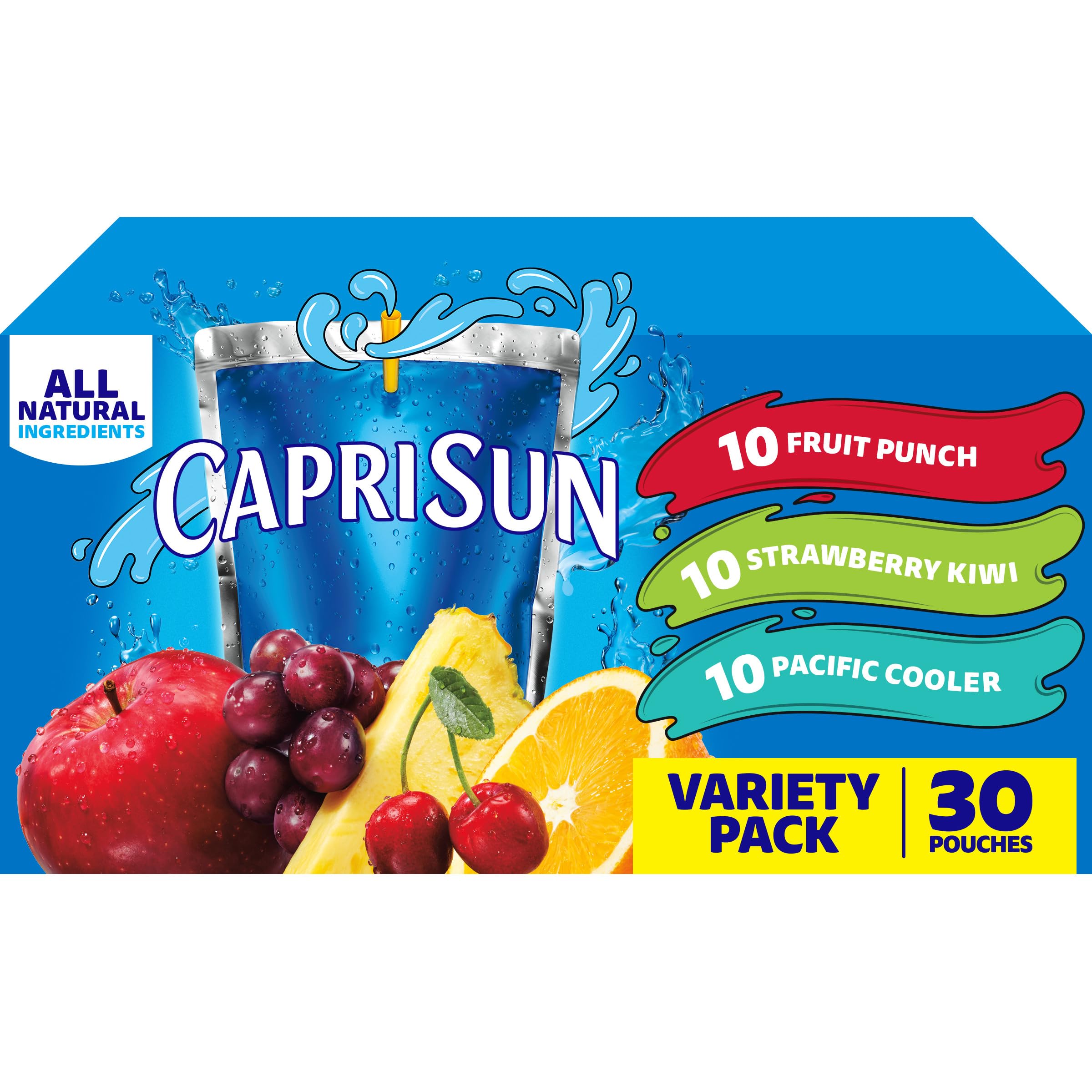 Mua Capri Sun Fruit Punch, Strawberry Kiwi and Pacific Cooler Flavored ...