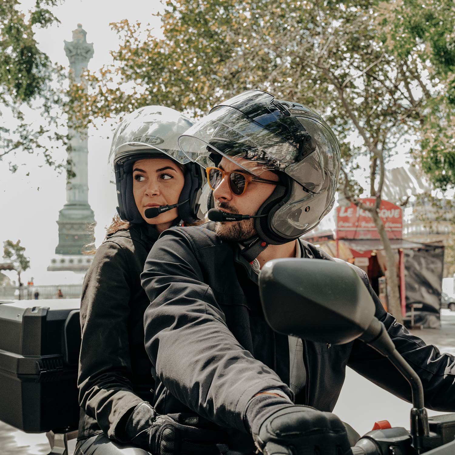 Mua Sena 3S Plus Boom Motorcycle Bluetooth Headset, Black trên Amazon ...