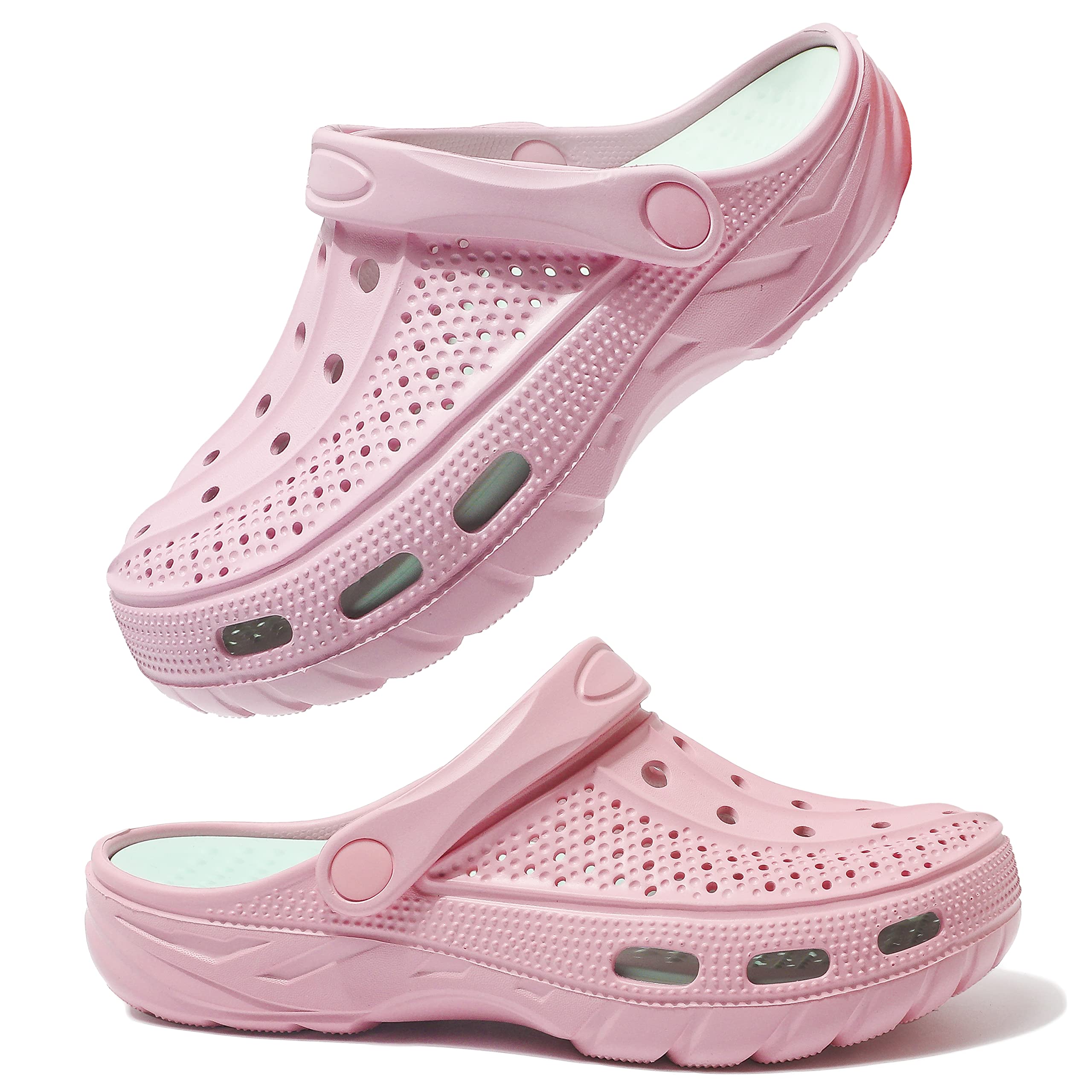 INMINPIN Women and Men Orthopedic Clogs Arch Support Garden Shoes ...