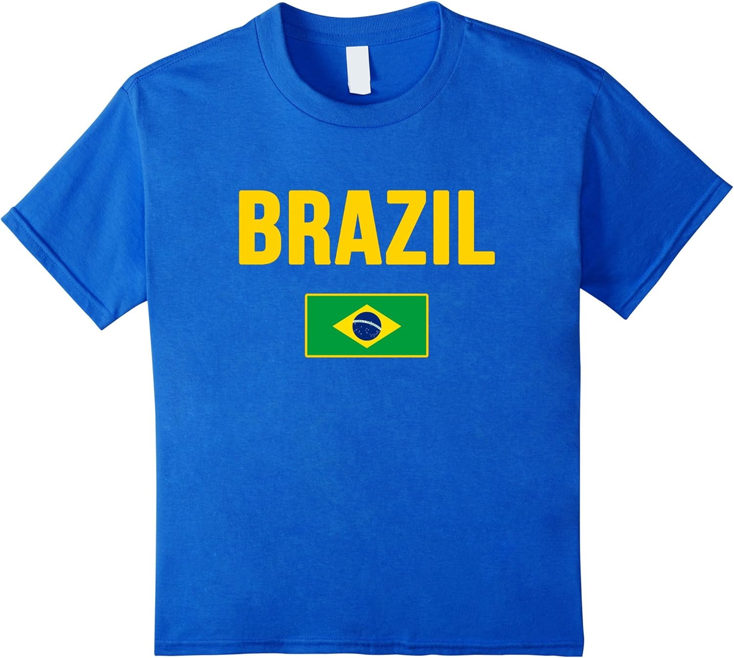 Amazon.com: Brazil T-shirt Brazilian Flag: Clothing