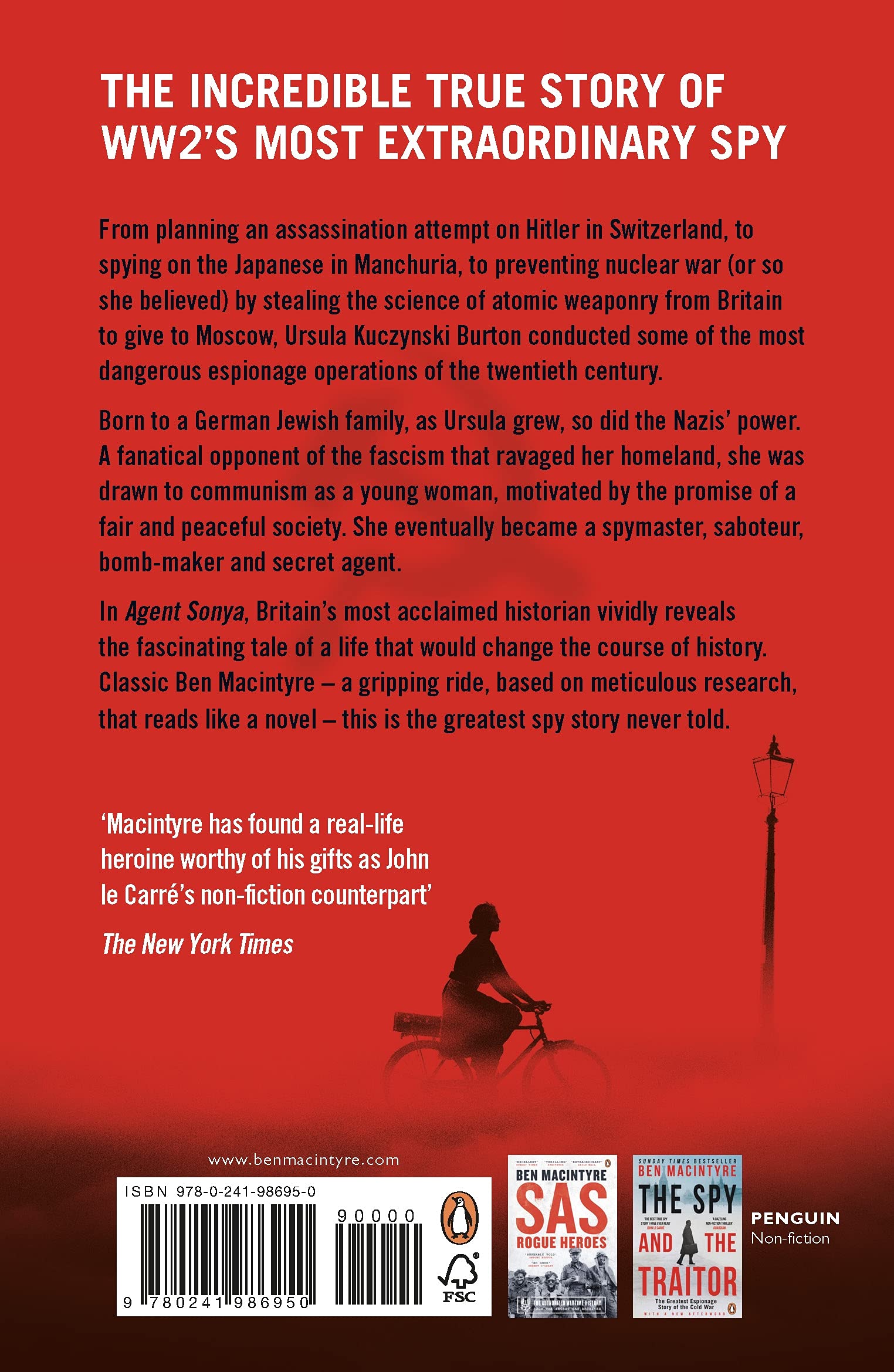 Agent Sonya: From the bestselling author of The Spy and The Traitor ...