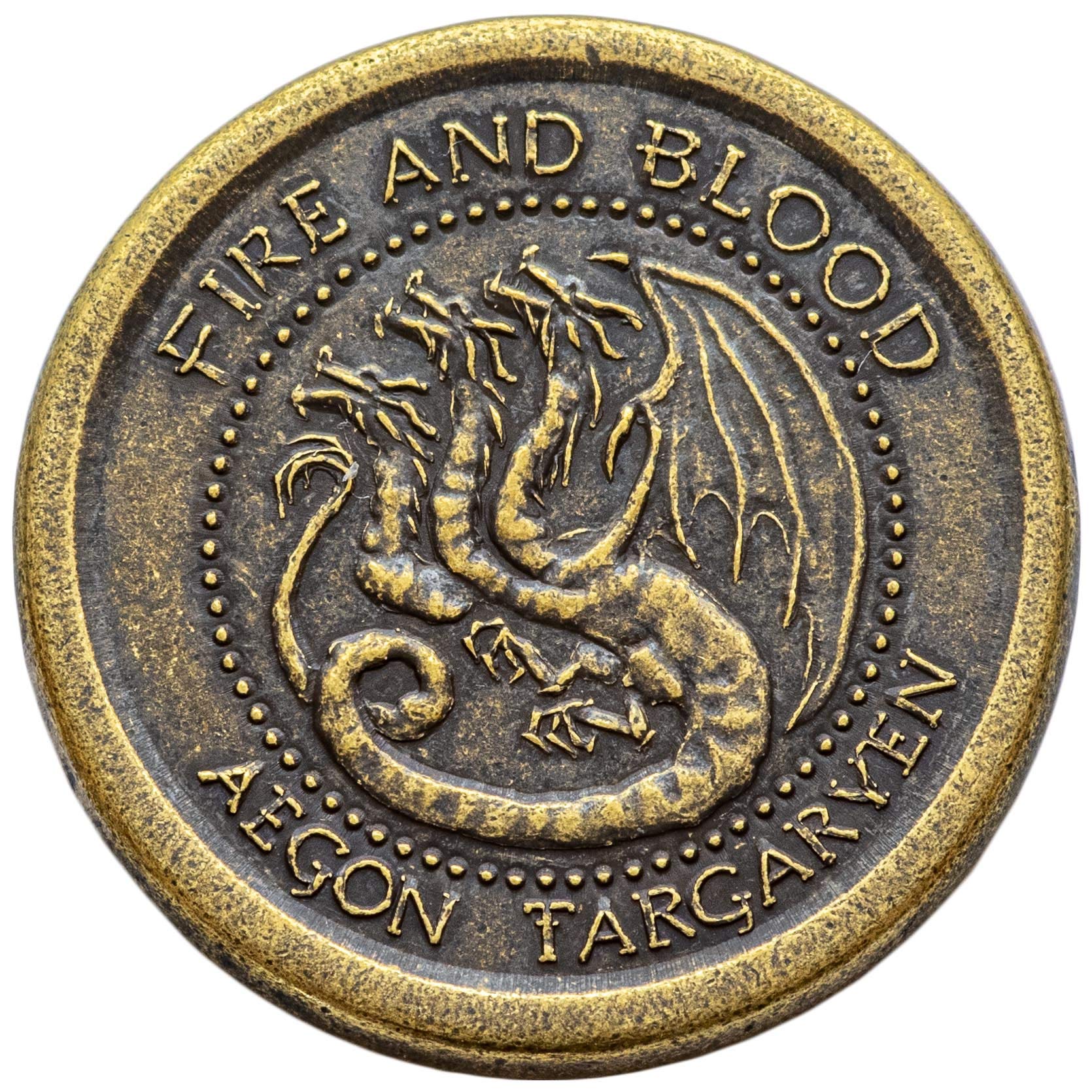 Mua Aegon Targaryen Golden Dragon Coin - Officially Licensed ASOIAF ...