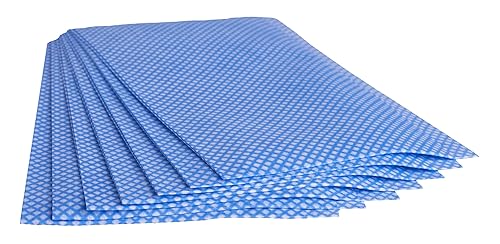 Blue Multi Purpose Cleaning Cloths - J Cloths "type" 50 Pack ...