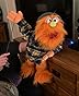 30" Orange Monster Puppet, Full Body Ventriloquist Style Puppet : Toys ...