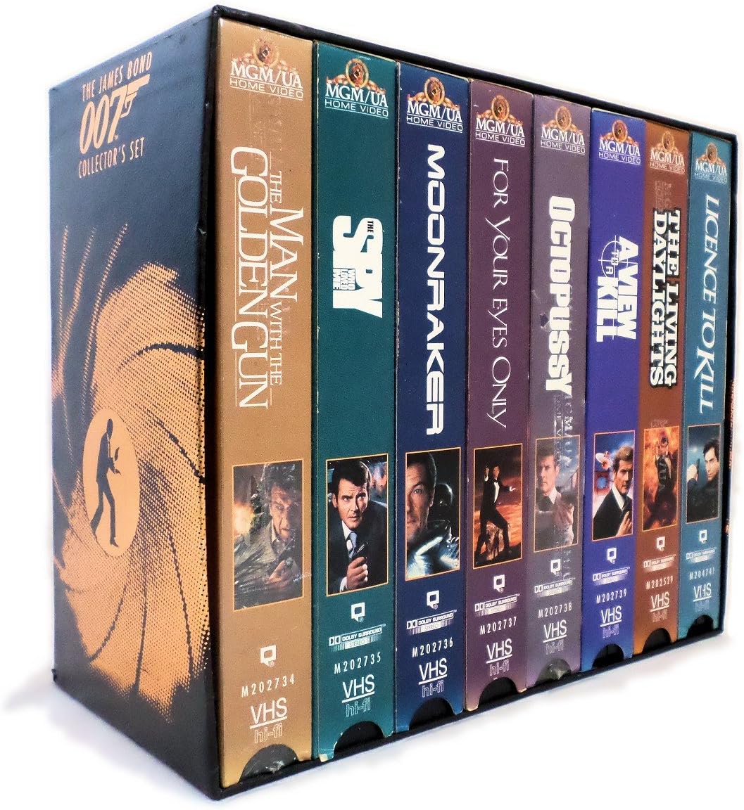 Amazon.com: James Bond 007 Collectors Set Vol 02 [VHS]: James Bond: Movies & TV