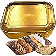 Amazon.com: pizety 12 Pack Gold Tray for Dessert Table, Cookie Tray ...