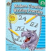 Amazon.com: Ready•Set•Learn: Cursive Writing Practice, Grades 2–3 from ...