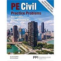 PPI PE Civil Practice Problems, 16th Edition – Comprehensive Practice for the NCEES PE Civil ...