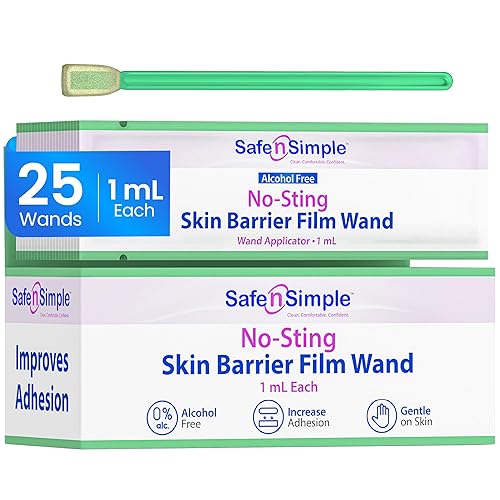 Safe n' Simple Skin Barrier Wand - 25 Individually Packed Wands - Sting ...