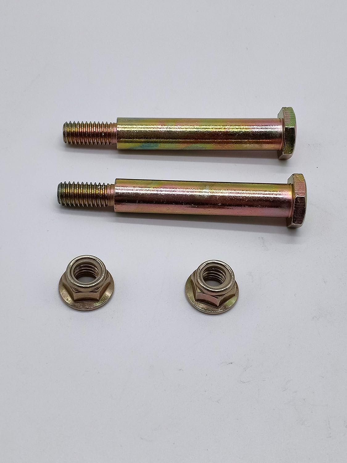 Amazon.com : shiosheng 2PCS New Replacement Deck Wheel Bolts with Lock ...