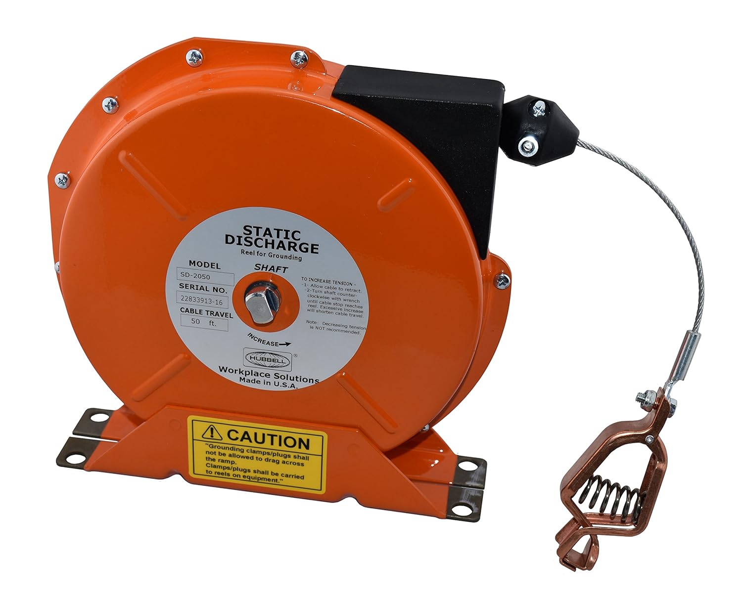 Gleason Reel GR609012 SD-2030 Static Discharge Reels, Enclosed Spool ...