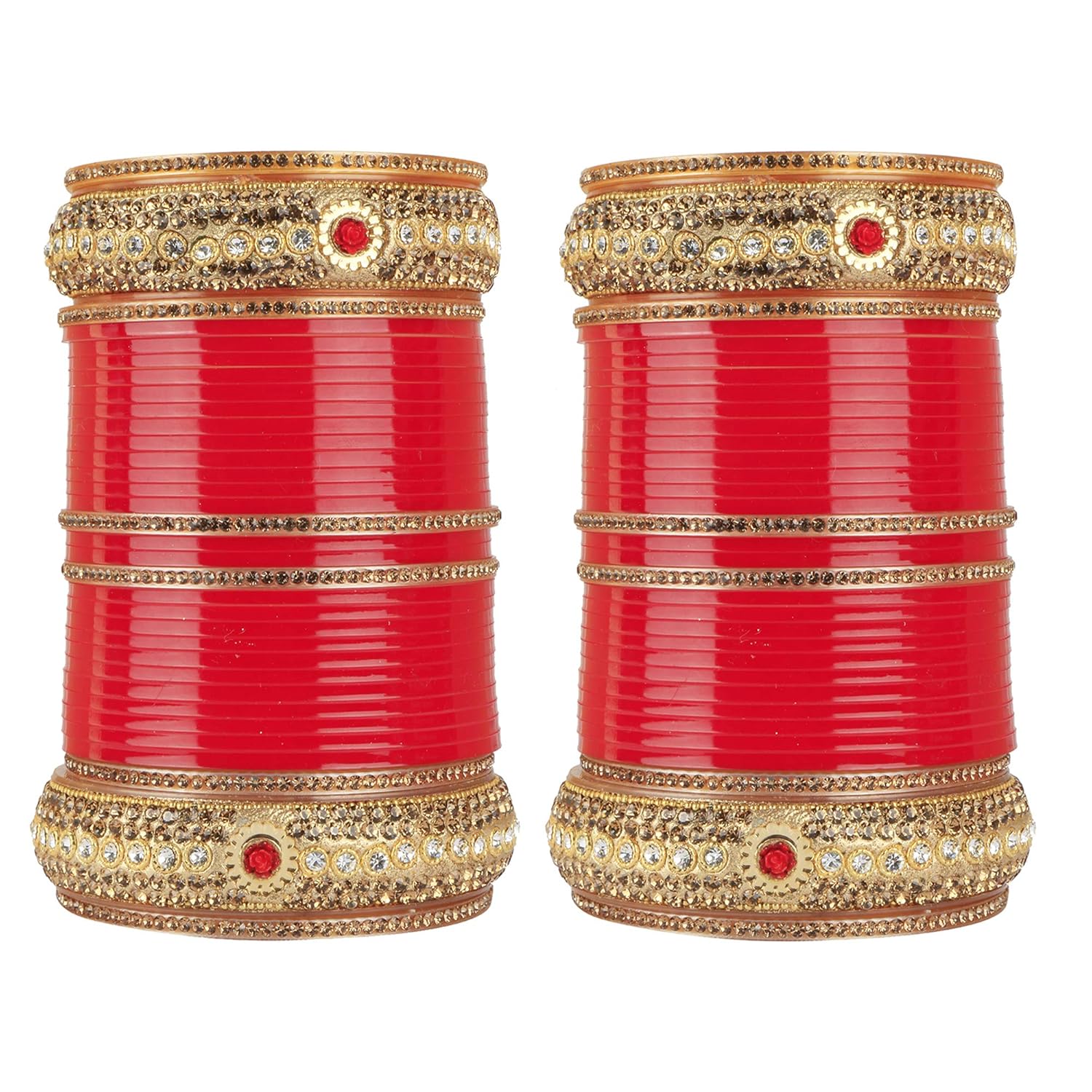 Buy Suhagan Haseena Punjabi Bridal Chooda Bangles Set for Women ...