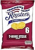 Roysters T-bone Steak Flavour Bubbled Chips 25.5 G (pack Of 48): Amazon ...