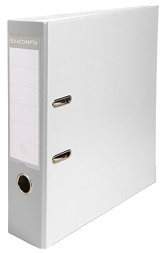 Leitz Lever Arch File, Pearl white, A4, 80mm spine width, WOW Range ...