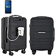 Amazon.com | French Connection St. Martin Carry-On Luggage with Cup ...