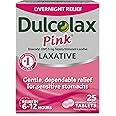 Amazon.com: Dulcolax Pink Overnight Relief Stimulant Laxative ...